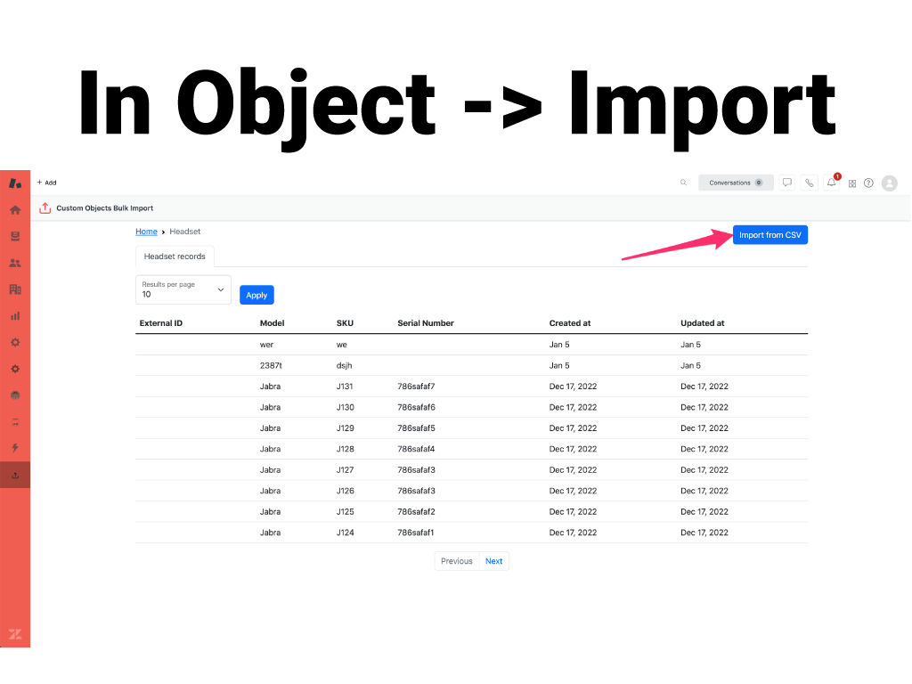 Custom Objects Csv Importer App Integration With Zendesk Support